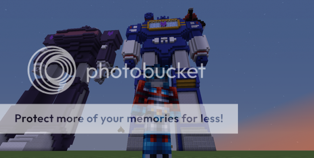 3D Artwork: - Transformers in Minecraft! | TFW2005 - The 2005 Boards