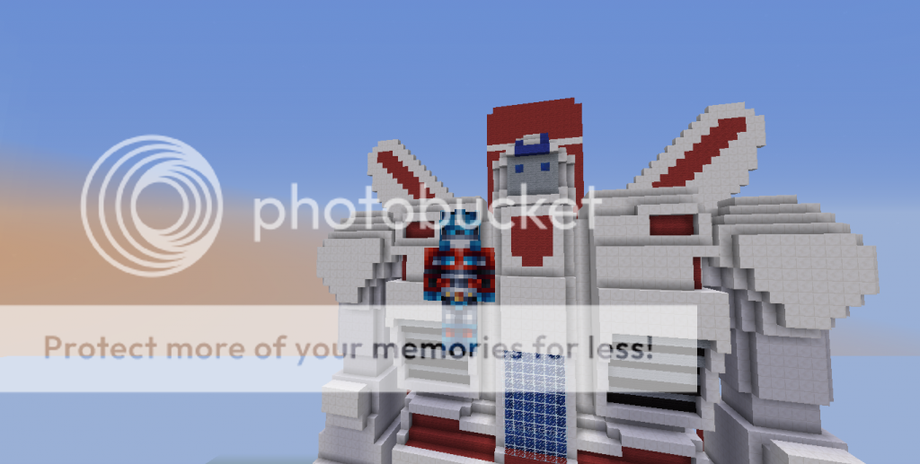 3D Artwork: - Transformers in Minecraft! | TFW2005 - The 2005 Boards